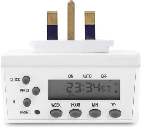 HBN Digital Timer Plug Socket Hours Day Weekly Energy Saving Plug In Electronic Timer
