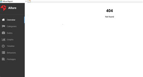 Unable To Open Generated Allure Report On Internet Explorer 11 Stack