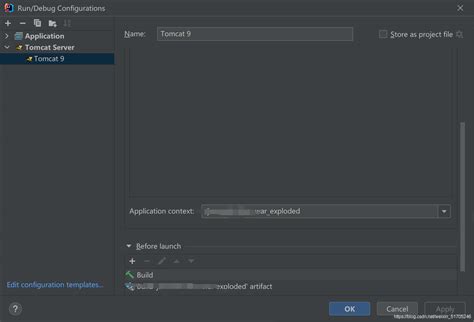 Tomcat Application Context 新版idea配置 Csdn博客