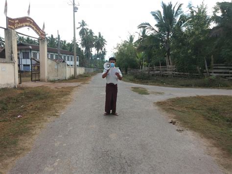 ရွာသစ်မြို့တွင်ကိုဗစ် ၁၉ မျိုးကွဲသစ် အိုမီခရွန်ရောဂါ ကာကွယ်၊ ထိန်းချုပ်နိုင်ရေးအတွက် မြန်မာ