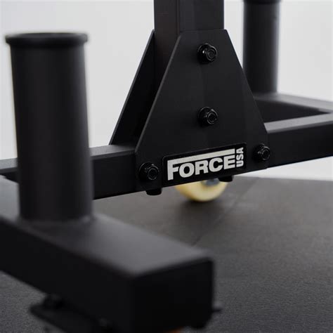 Force Usa Bumper Plate And Barbell Storage Tree Weightlifting Bars And Weight Plates Gym