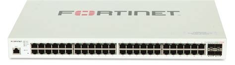 Fortinet Fortiswitch 248e Fpoe 48 Ge Rj45 4 Sfp Ports 1u Switch White A Power Computer Ltd