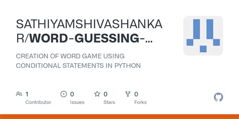 Github Sathiyamshivashankarword Guessing Game Using Python Creation Of Word Game Using