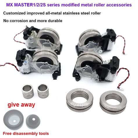 Customizing For Logitech Mx Master 12s Wireless Mouse With Upgraded Metal Scroll Wheel Side