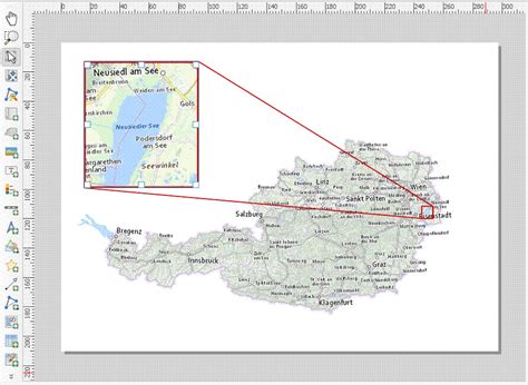Adding Extent Lines To Overview Maps In Qgis Print Composer Geographic Information Systems