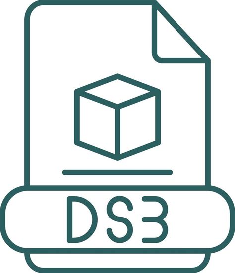 3ds Line Gradient Round Corner Icon 43003705 Vector Art At Vecteezy