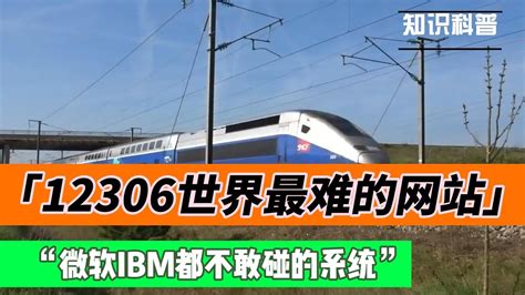 12306订票网站，界面简陋，却是世界难度最高软件为什么？12306是连微软、ibm不敢碰的网站，到底有多难？12306是全世界最强大的票务
