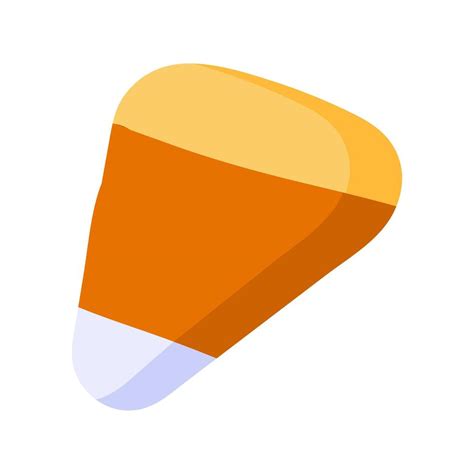 Halloween Candy Corn Icon Isolated On White 4819142 Vector Art At Vecteezy