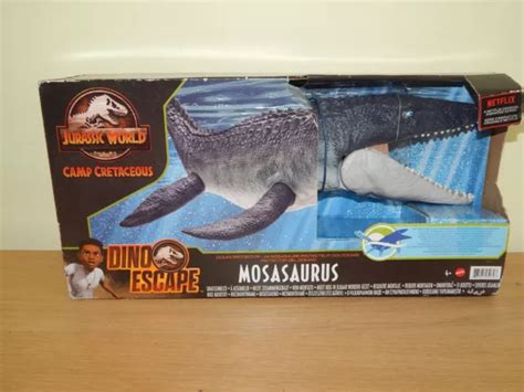 Jurassic World Camp Cretaceous Dino Escape Mosasaurus Dinosaur Figure £
