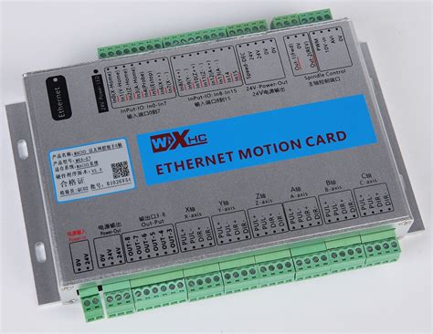 Xhc Mach3 3 Axis Ethernet Motion Control Card Cnc Breakout Board For Engraver Ebay