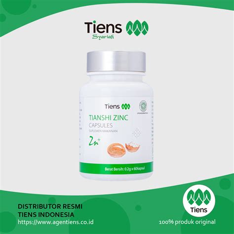 Zinc Capsules — Agen Tiens Indonesia