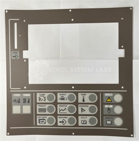 control system labs 102425 injectvisor v10 membrane overl control