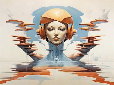 Premium Photo Virtual Illusions Exploring The Ethereal Beauty Of A