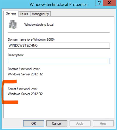 how to raise active directory forest functional level windowstechno