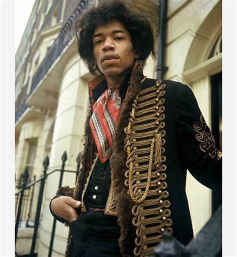 Jimi Hendrix Hussars Jacket Marko Woolen Leather