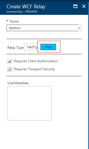 Is It Possible To Create Azure Service Bus Relay Using Windows Service Application Stack Overflow