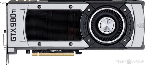 Nvidia Geforce Gtx 980 Ti Specs Techpowerup Gpu Database