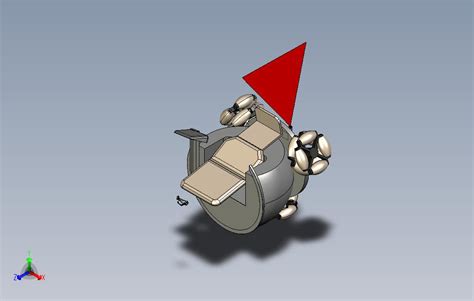 这是一个未来轮椅的概念step模型图纸免费下载 懒石网