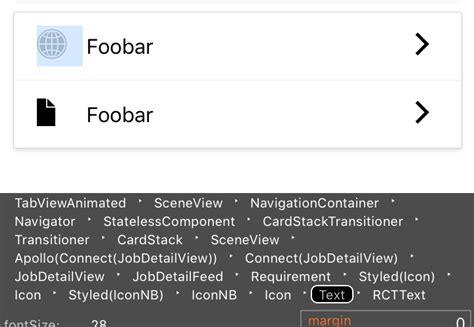 React Native Ionicon Icons Are Aligned Left Within Their S Internal