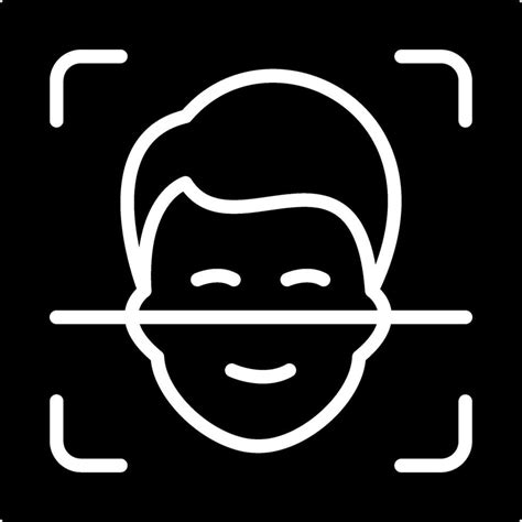 Face Scan Glyph Icon Design 52379017 Vector Art At Vecteezy