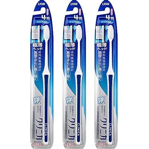 구리니카 어드벤티지 브러쉬 4열 콤팩트 유연함부드러움 거북이※색은 선택할 수 없습니다 3개 X 1 재팬스토어 일본약 의약품 전문 직구 쇼핑몰