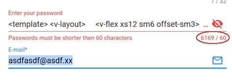 Bug Report Textfield Crashes Because There Is No Character Limit On The Input Element · Issue