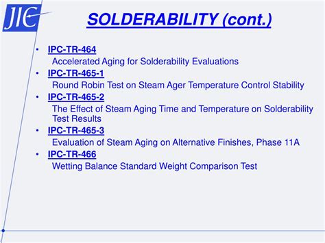PPT IPC JEDEC INDUSTRY MAPPING PowerPoint Presentation Free Download ID