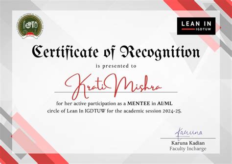 Krati Mishra On Linkedin 🚀 Exciting News I Am Thrilled To Share That I Have Successfully