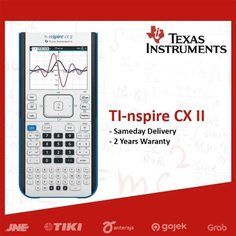 jual texas instruments ti nspire cx ii graphing calculator di seller sunshop cengkareng timur