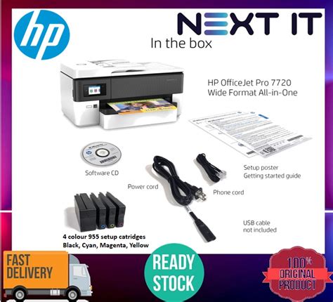 Ready Stock Hp Officejet Pro Wide Format All In One Printer