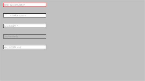 Input Fields By Nordok Gamemaker Marketplace