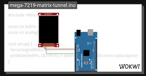 Mega 7219 Matrix O Copy Wokwi Esp32 Stm32 Arduino Simulator