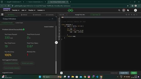 Er Aditya Kumar On Linkedin Codingjourney Geeksforgeeks Problemsolving Programming Codenewbie