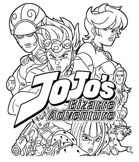 Printable Jojos Bizarre Adventure