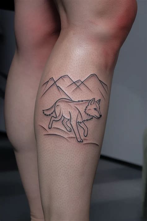 15 Lone Wolf Tattoo Ideas Thatll Make You Stand Out