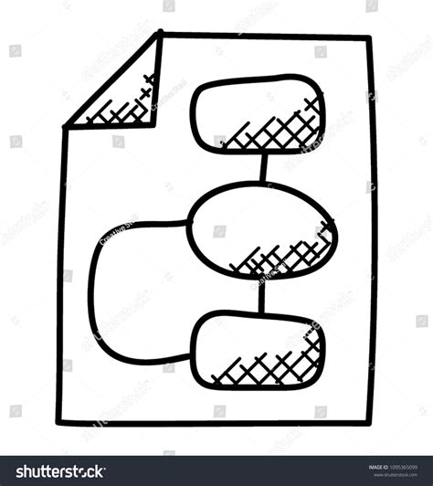 Document Hierarchy Representing Project Management Stock Vector Royalty Free