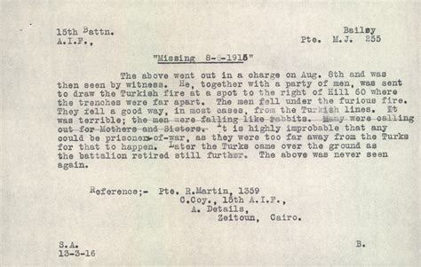 Michael James Bailey South Australian Red Cross Information Bureau