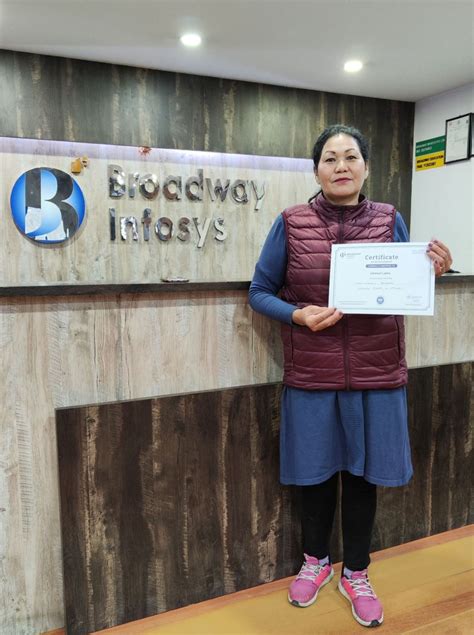 Broadway Infosys On Linkedin Certificatedistribution Broadwayinfosys