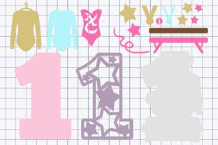 Gymnastics Numbers Graphic By Claudia Atencio Creative Fabrica