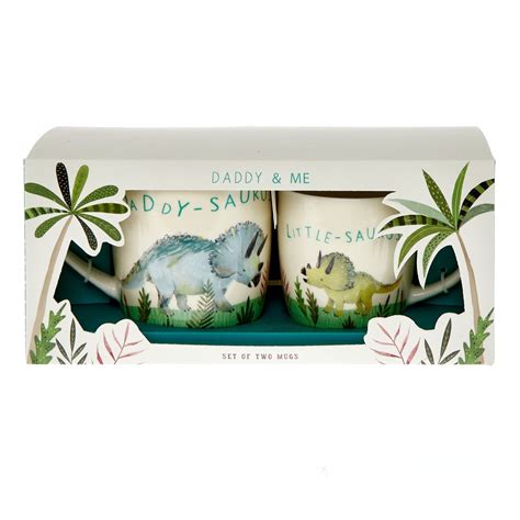 Buy Daddy And Me Dinosaur Mugs Set Of 2 For Gbp 499 Card Factory Uk