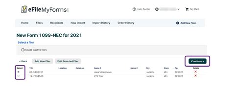 How To File A 1099 NEC Online EFileMyForms