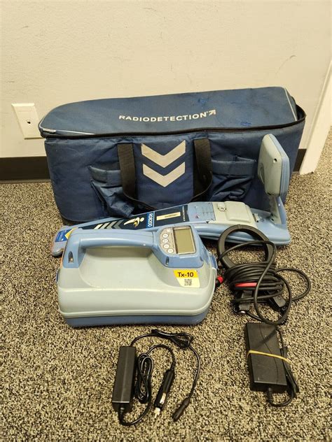 Radiodetection Spx Rd8200 Pipe Cable Locator Tx10 Transmitter Gps Iloc 8200 Ebay