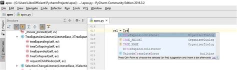Filepycharm Code Completion The Document Foundation Wiki