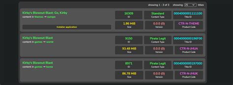 Kirby Blowout Blast Rroms