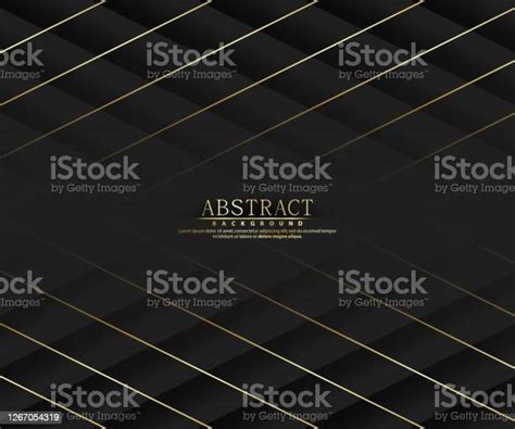 프리미엄 배경 추상적인 럭셔리 패턴 골드 글리터 스트라이프 배경 추상 적인 골드 라인 텍스처 검정 패턴 벡터 그림 1위에 대한 스톡 벡터 아트 및 기타 이미지 Istock
