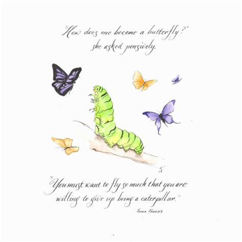 Caterpillar To Butterfly Quote