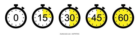 Timers Icon Stopwatch Icon Vector Illustration Stock Vector Royalty Free 2227937541 Shutterstock