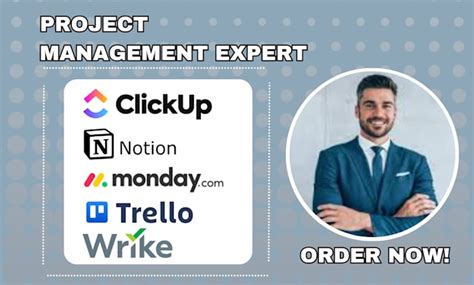 Setup Clickup Notion Trello Wrike Monday Miro Hive Project Management By Tgokecrm Fiverr