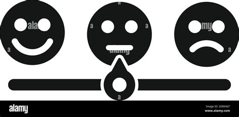 Customer Satisfaction Rating Icons With Emotional Scale And User Performance Measurement For