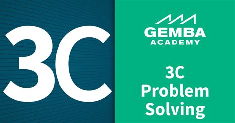 3c Problem Solving Gemba Academy